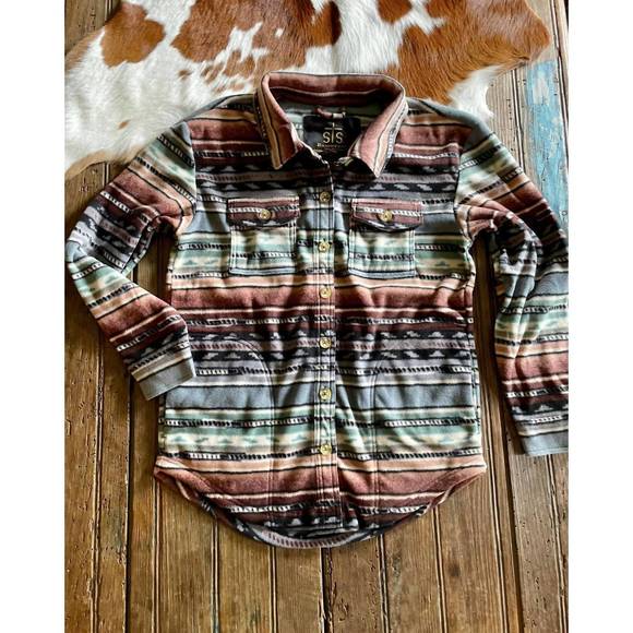 STS Ranchwear | Tops | New Sts Ranchwear Isla Shacket In Multi | Poshmark